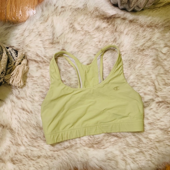 Champion | Tops | Champion Lime Bra Reversible To White | Poshmark